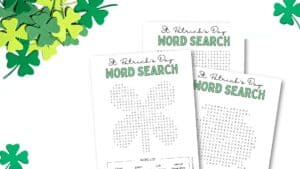 St. Patrick's Day Word Search - Cute & Free Printables | SaturdayGift