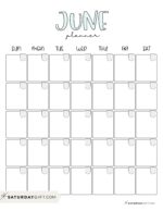Summer Planner - 5 Cute & Free Printables to Plan Your Summer
