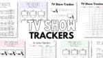 TV Show Tracker Templates — 23 Cute Free Printables