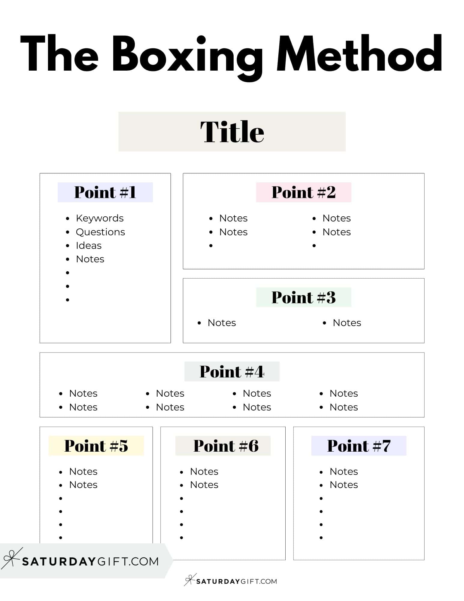 Note Taking Methods - 15 Note-Taking Techniques + Examples