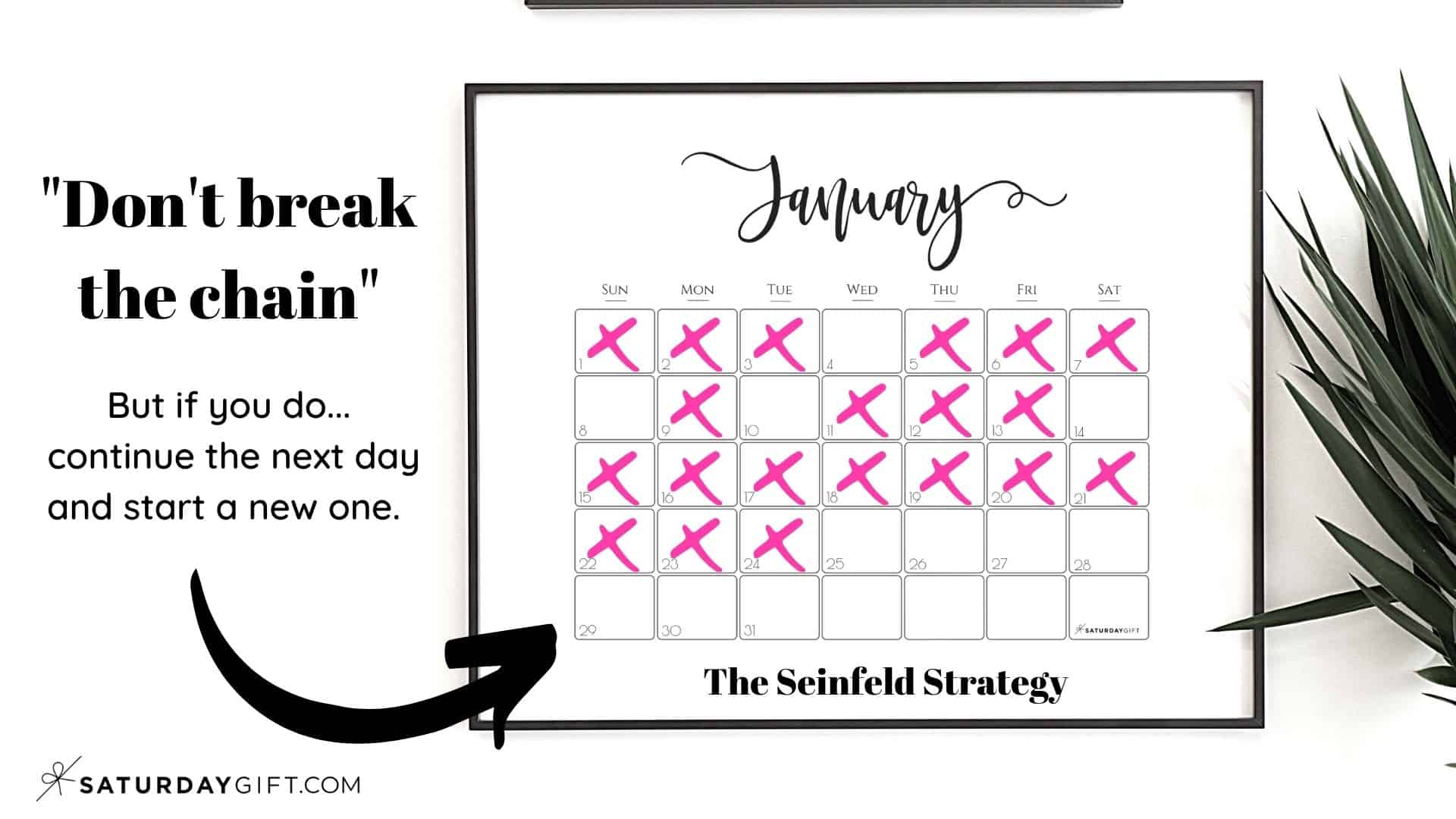 The Seinfeld Strategy - The Simplest Way to Build a New Habit