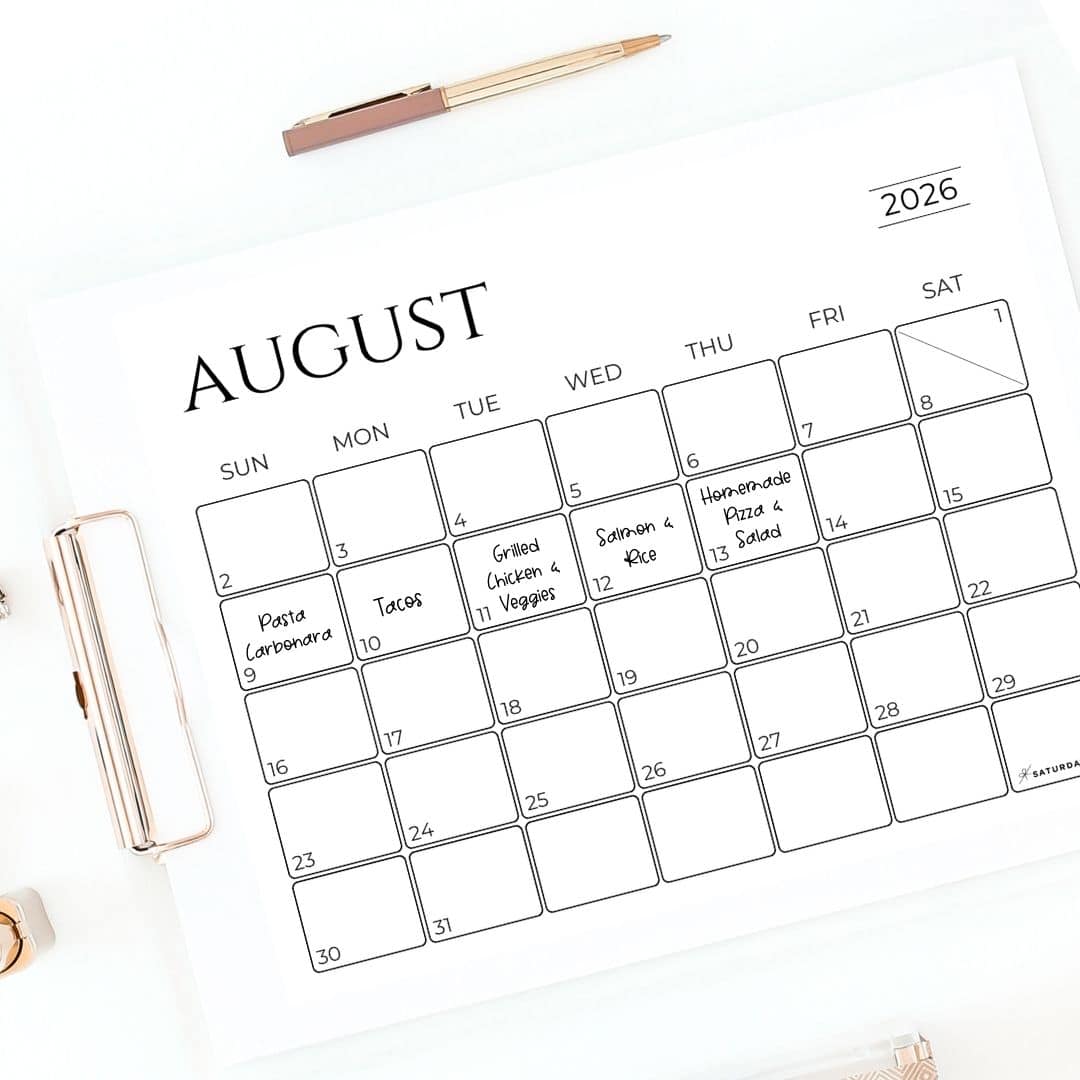 27+ Clever Ways to Use Printable Calendars to Organize Your Life