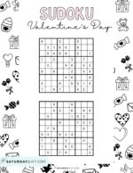 Valentine's Day Sudoku Puzzles - Cute & Free Printables | SaturdayGift