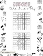Valentine's Day Sudoku Puzzles - Cute & Free Printables | SaturdayGift
