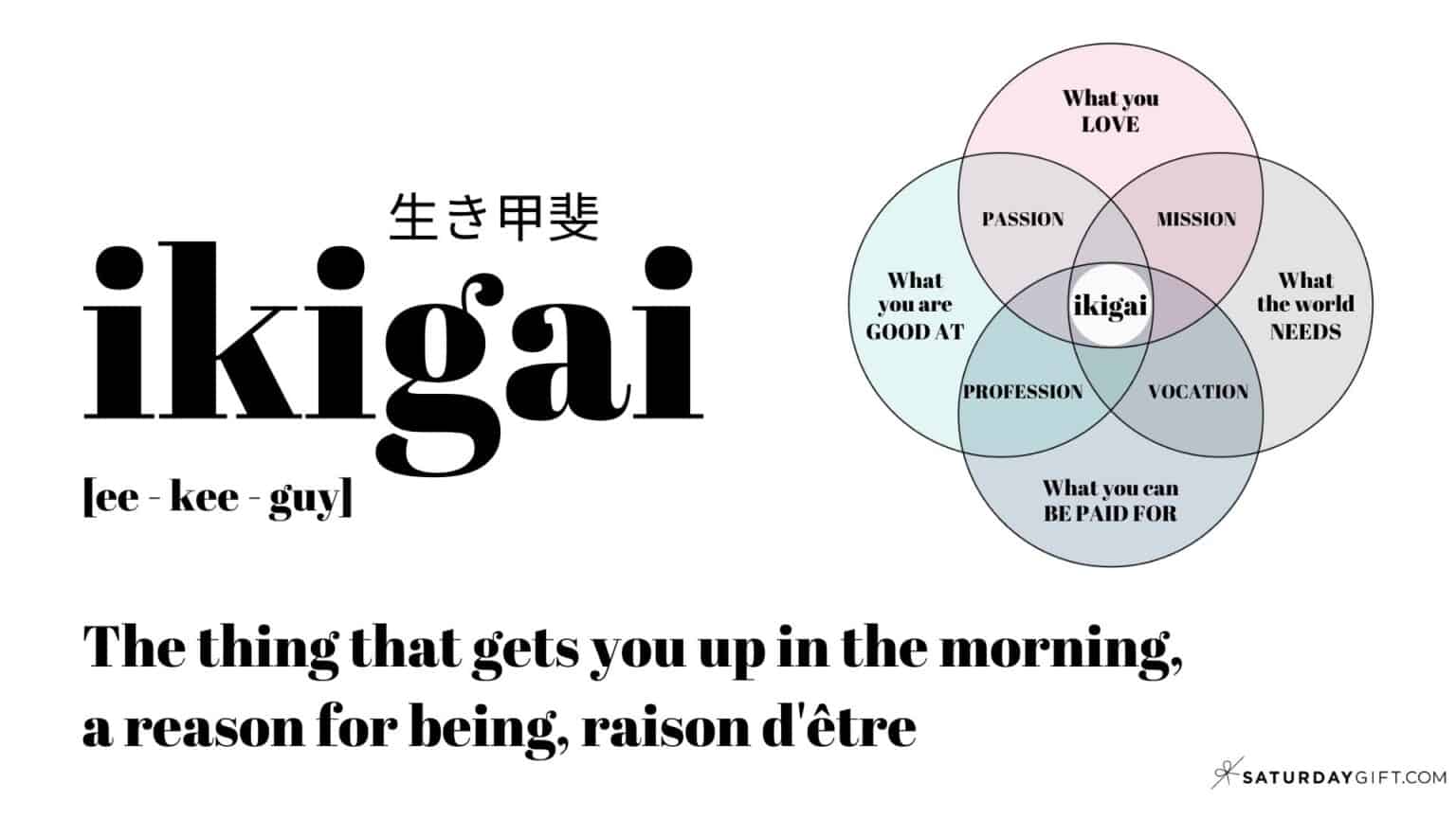Find Your Ikigai - The Ultimate Guide to Find Meaning in Everyday Life